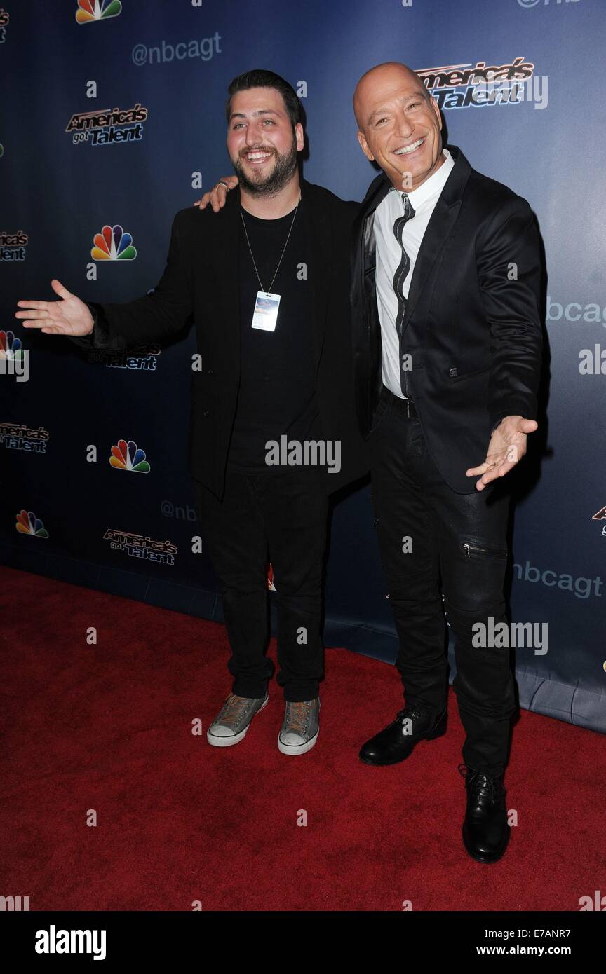 New York, NY, USA. 10th Sep, 2014. Alex Mandel, Howie Mandel at ...