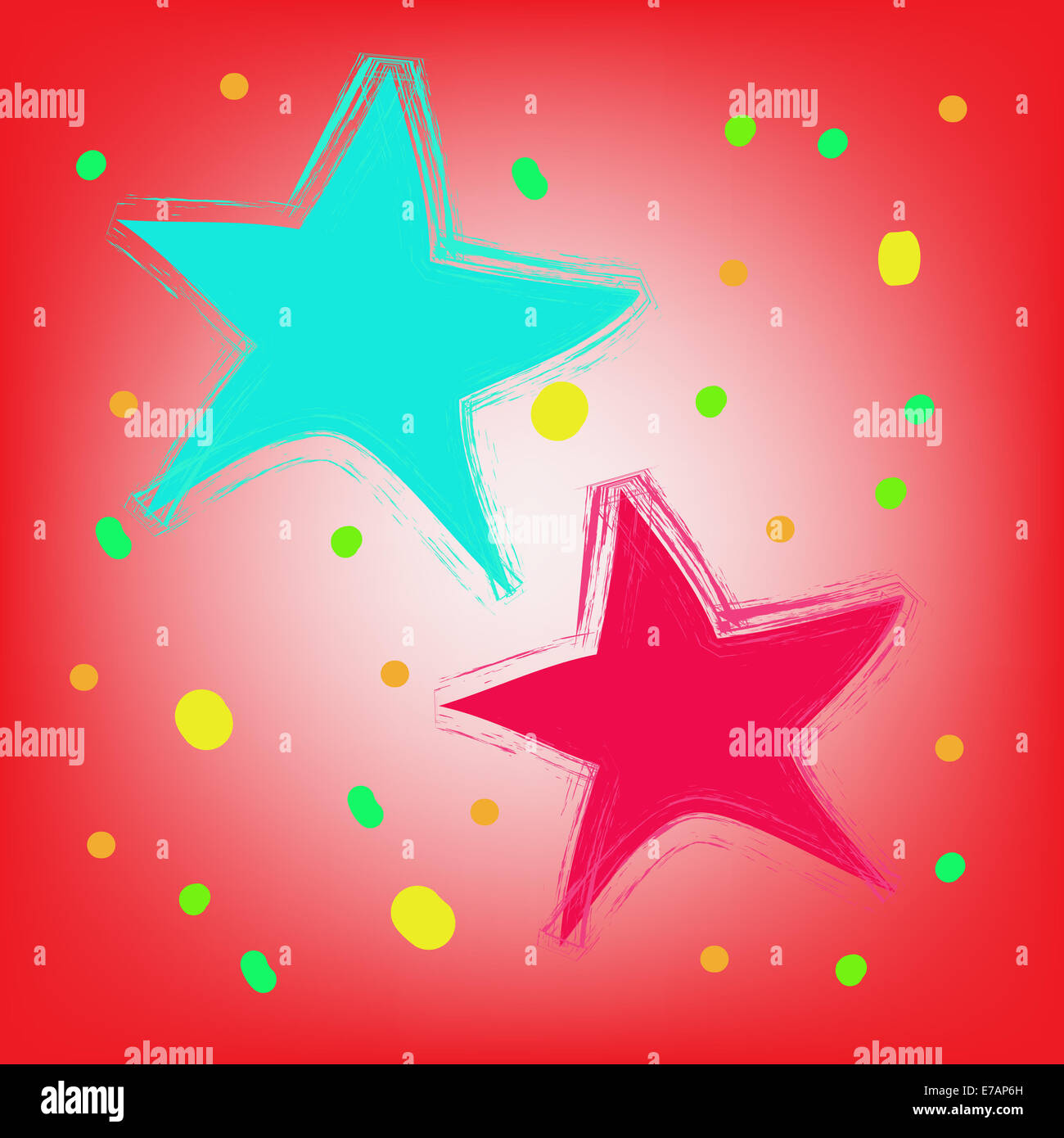 Abstract red star background hi-res stock photography and images - Alamy