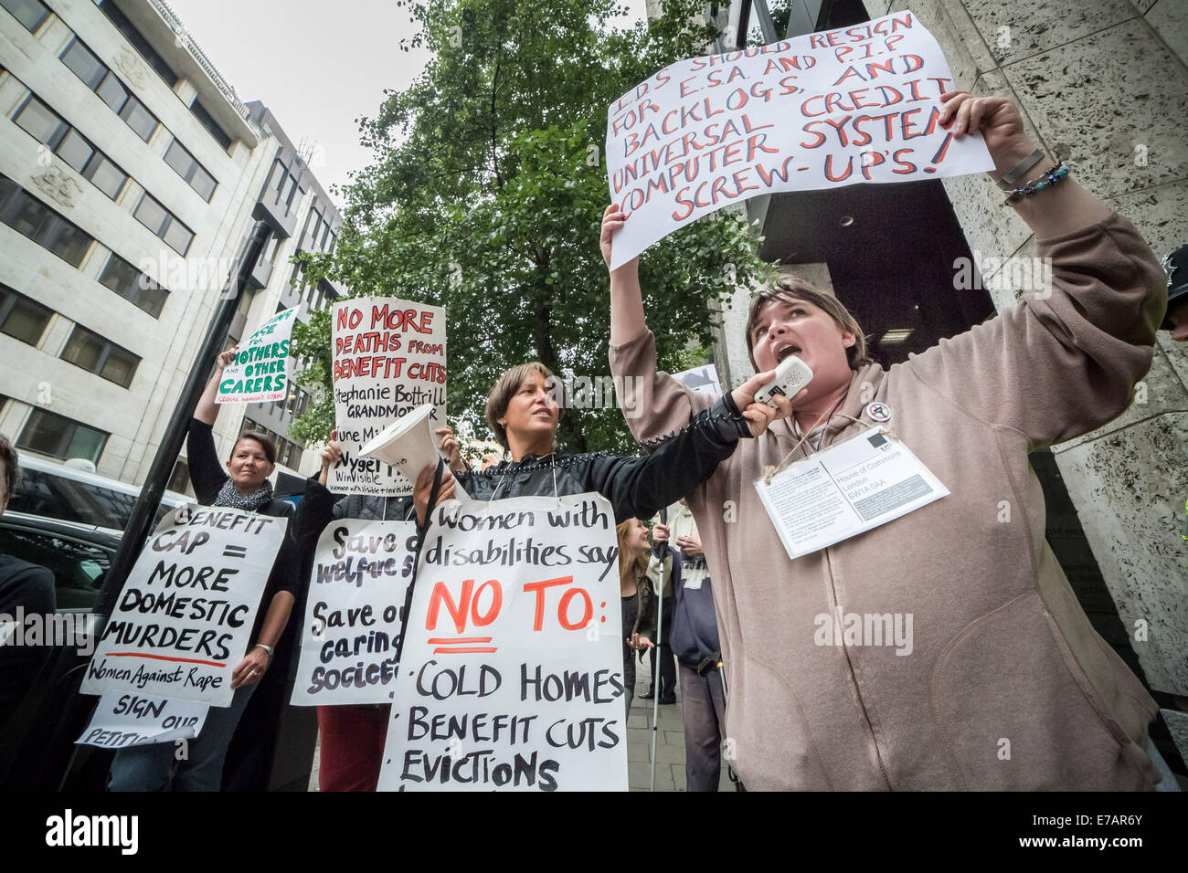 London, UK. 11th Sept, 2014. Disabled People Against Cuts (DPAC ...