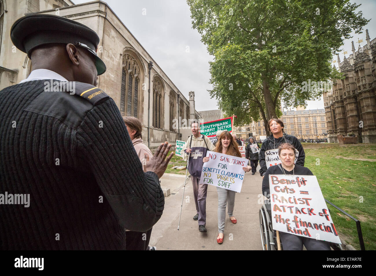 London, UK. 11th Sept, 2014. Disabled People Against Cuts (DPAC ...