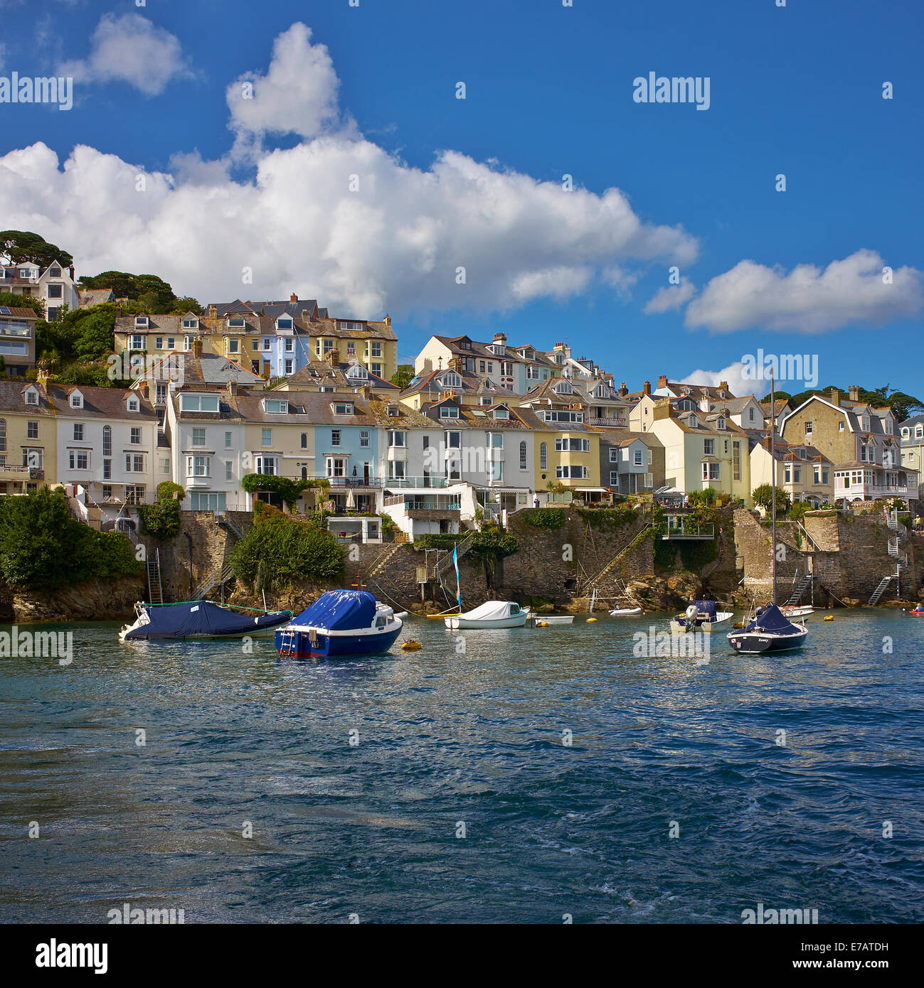 Fowey, Cornwall, South West England, UK Stock Photo - Alamy