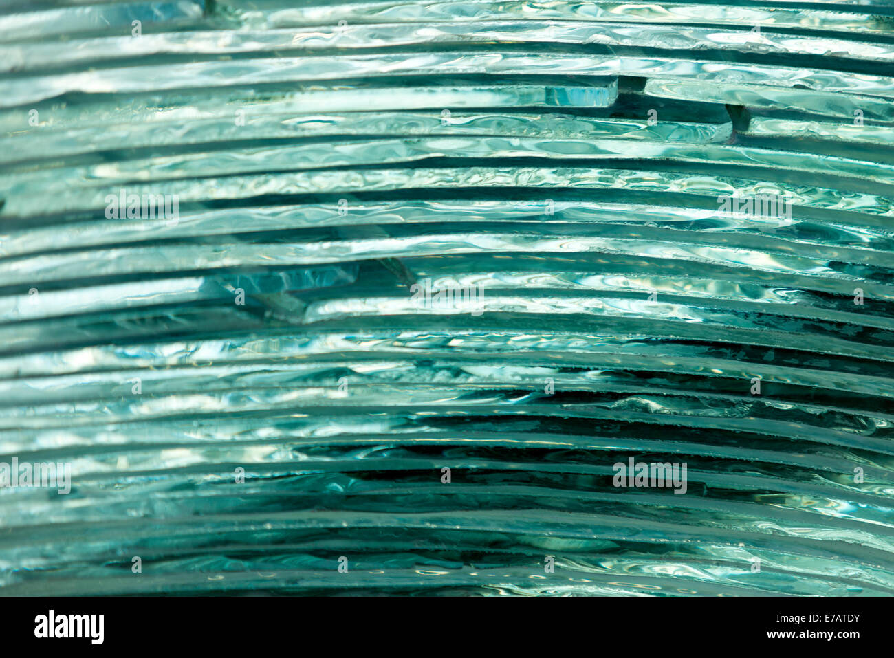 Turquoise glass shards hi-res stock photography and images - Alamy