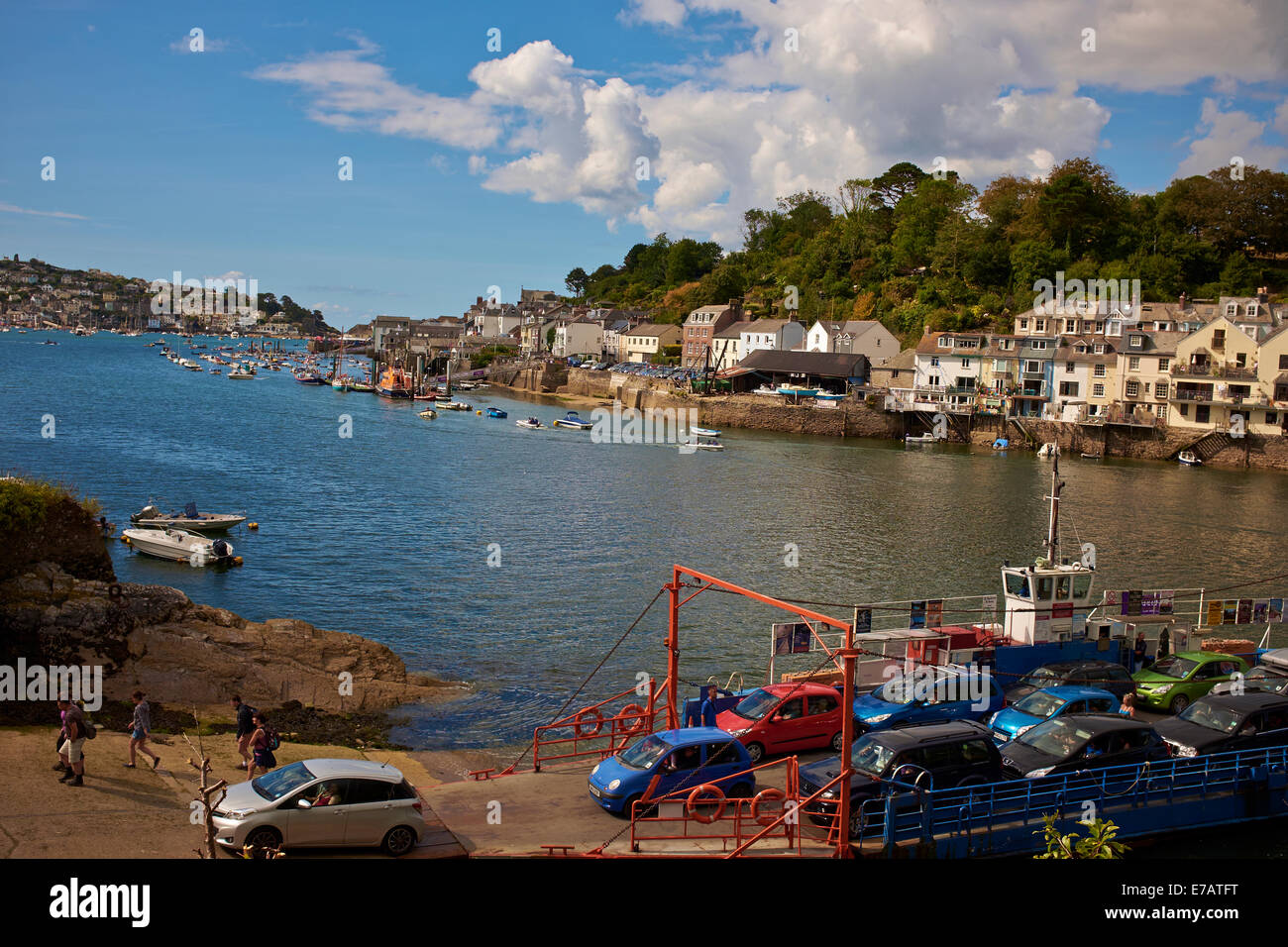 Bodinnick, Fowey, Cornwall, South West England, UK Stock Photo - Alamy