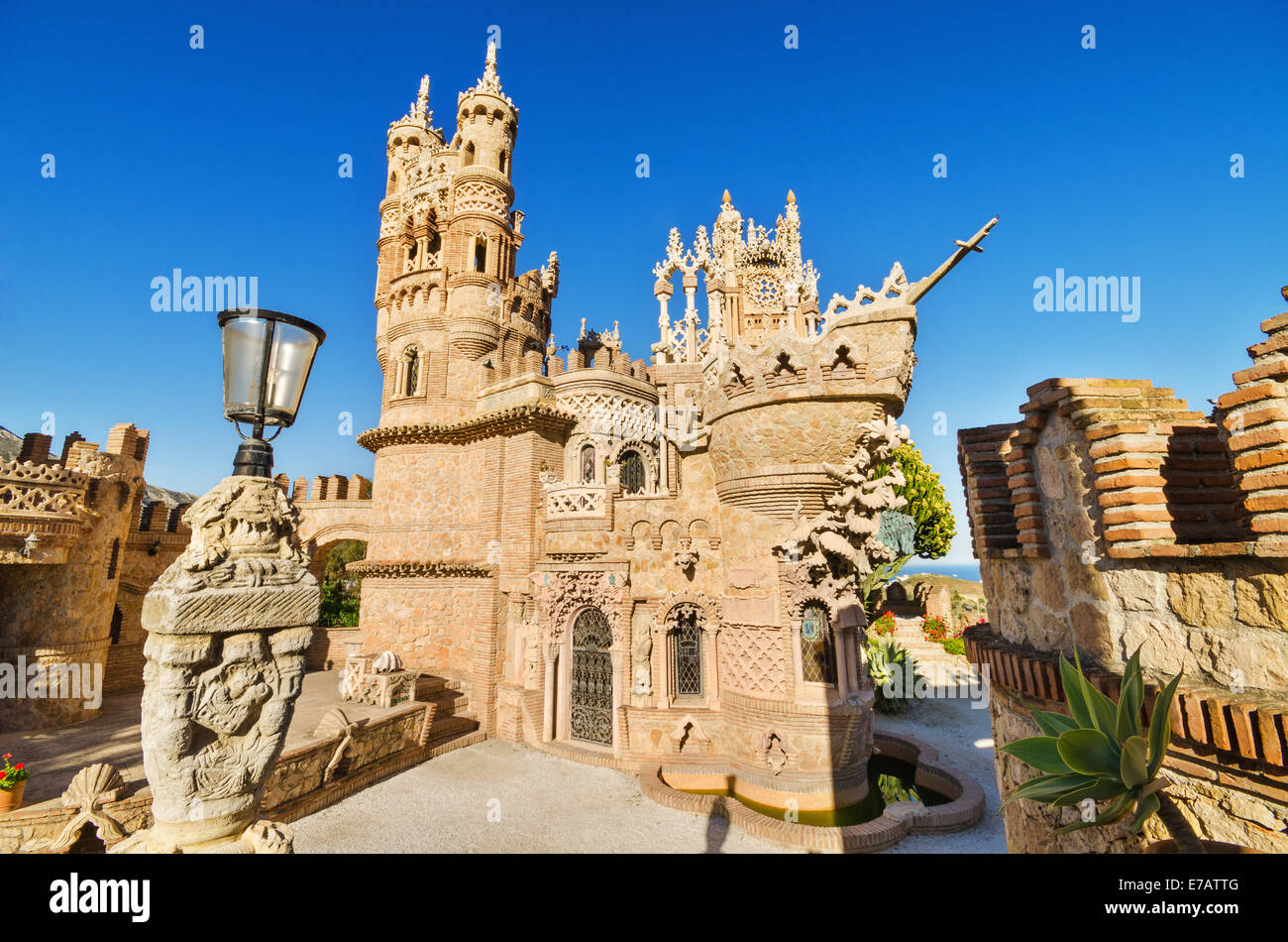 Colomares monument castle hi-res stock photography and images - Alamy