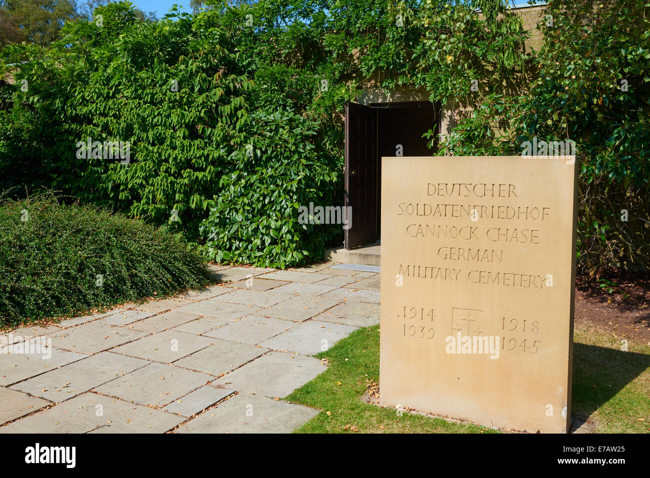 Entrance To The Cannock Chase German Military Cemetery Cannock ...