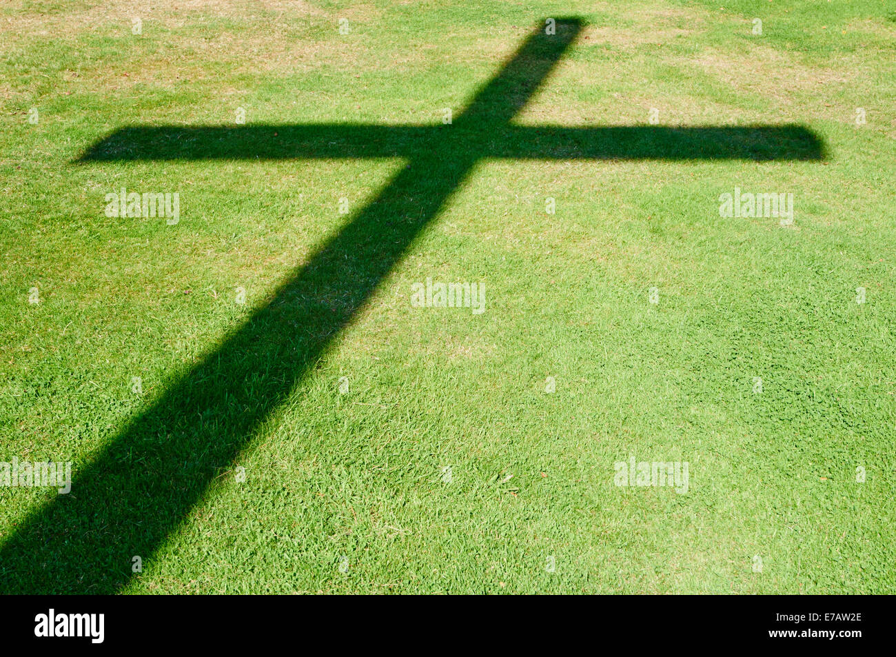 Religious cross and shadow hi-res stock photography and images - Alamy