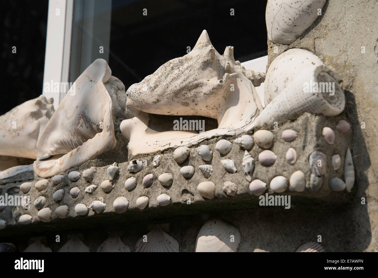 Shell house polperro cornwall hi-res stock photography and images - Alamy