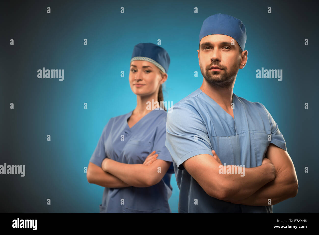 Hard work of doctors Stock Photo - Alamy