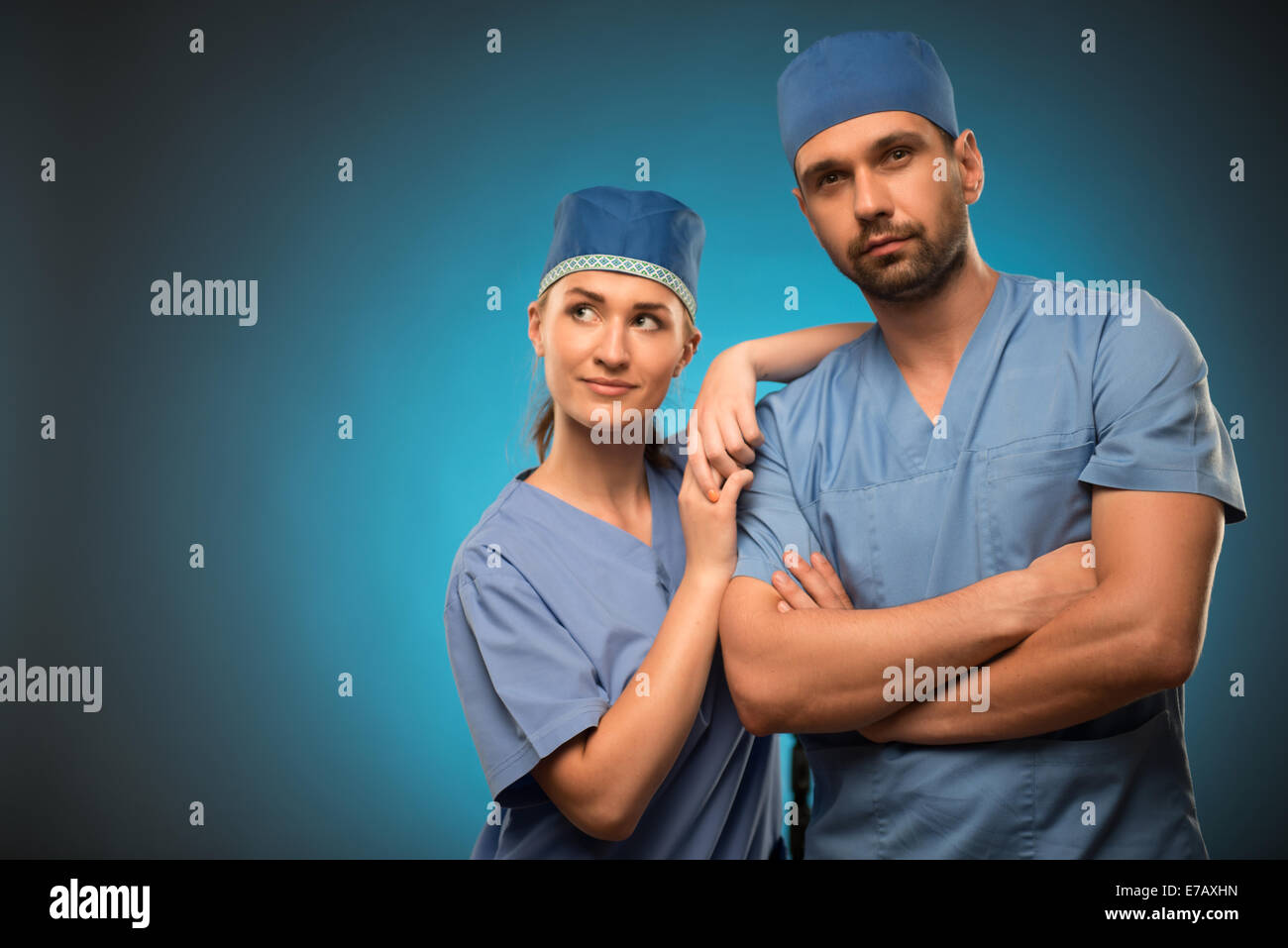 Hard work of doctors Stock Photo - Alamy