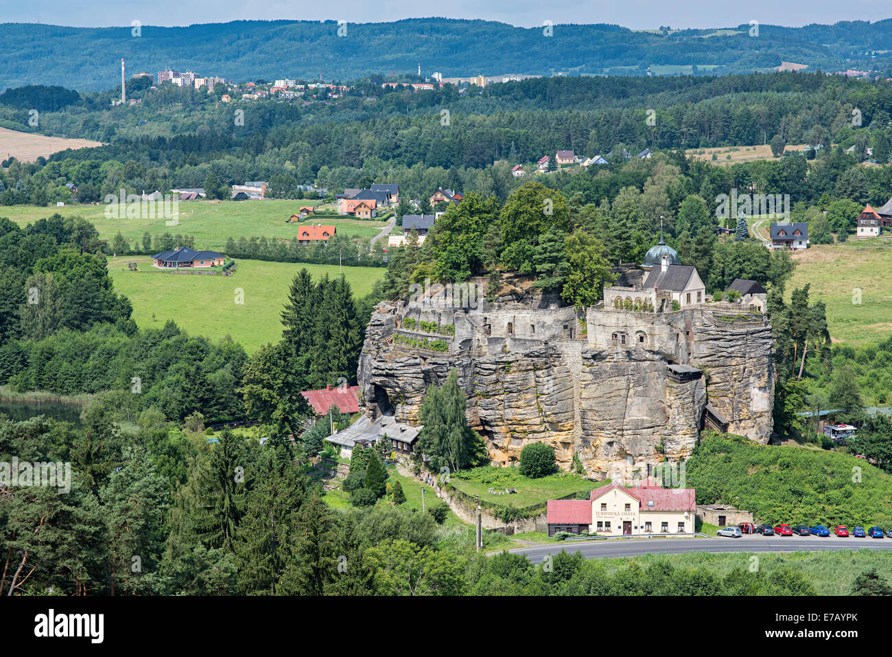 Sloup castle in north bohemia hi-res stock photography and images - Alamy