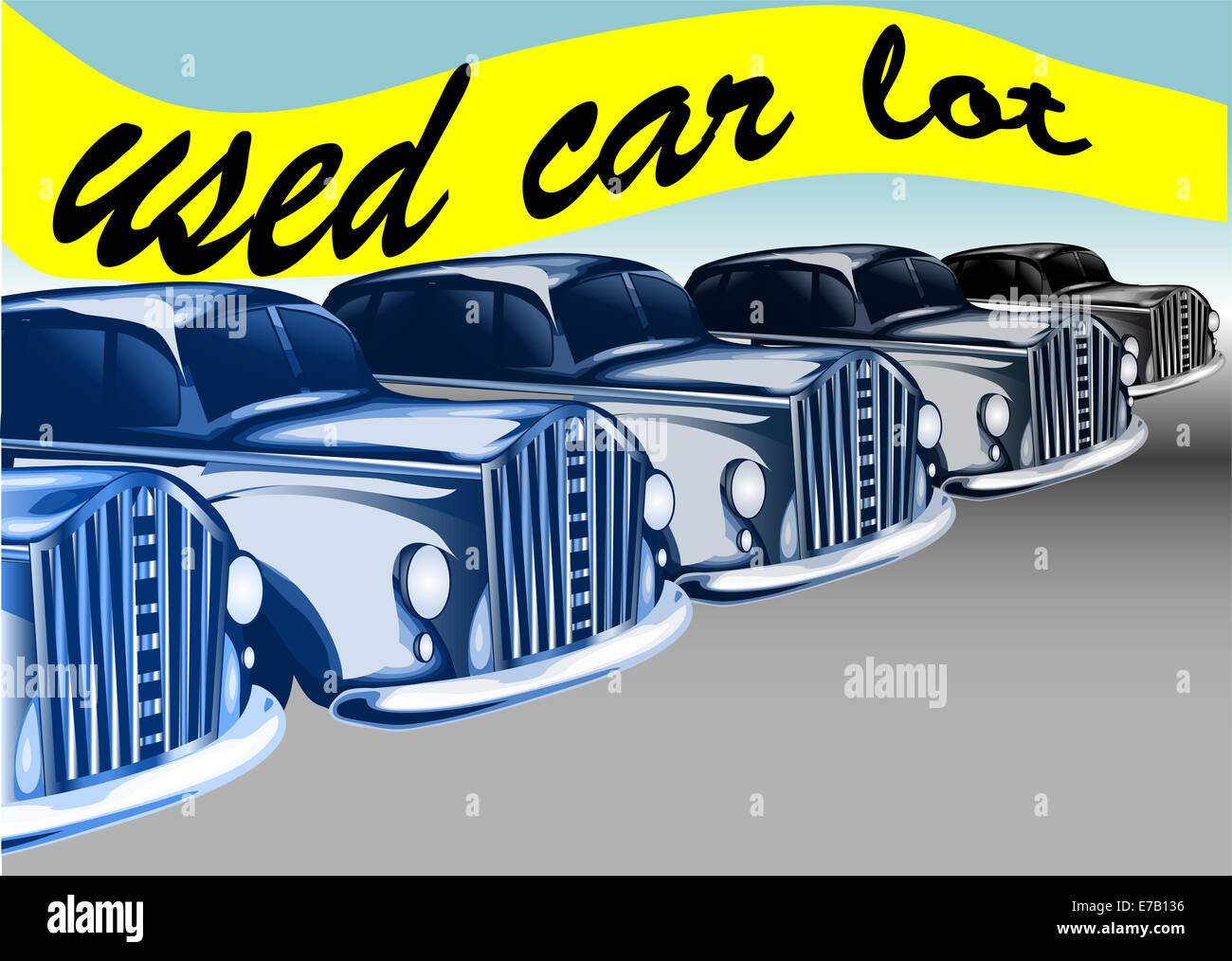 used car lo Stock Photo - Alamy