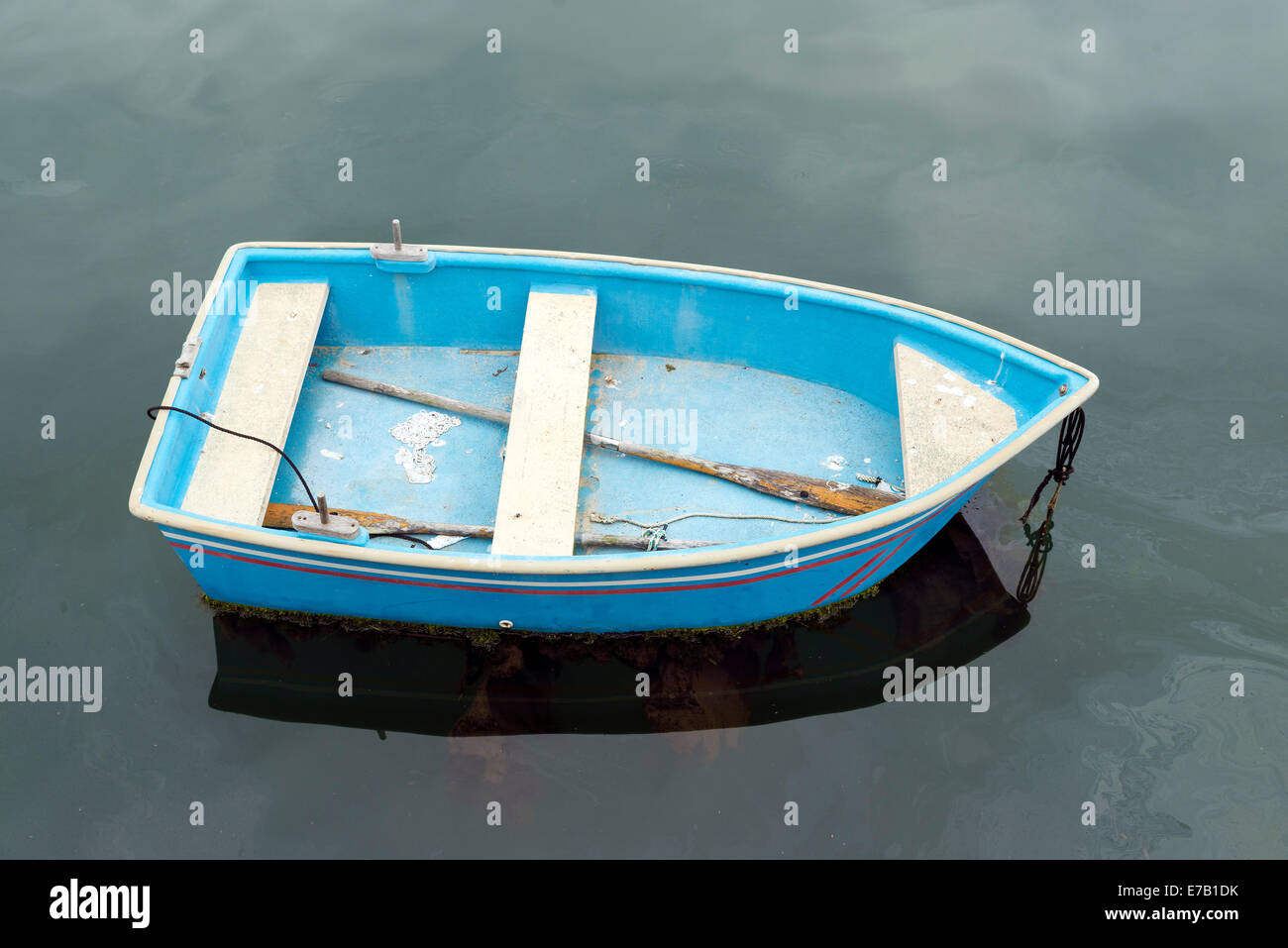 Blue rowing boat hi-res stock photography and images - Alamy