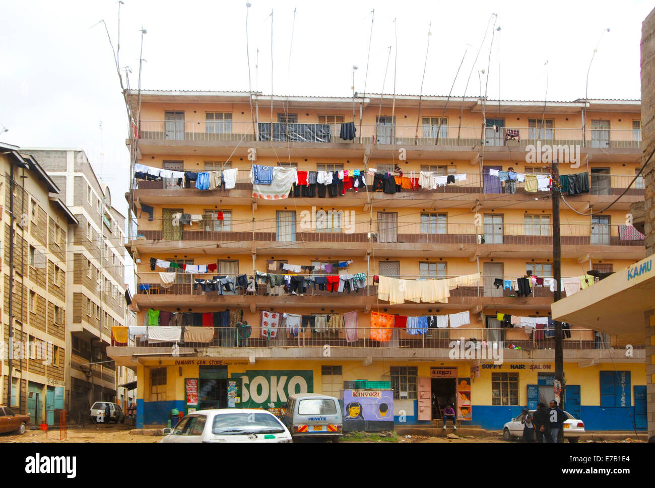 Nairobi flats hi-res stock photography and images - Alamy