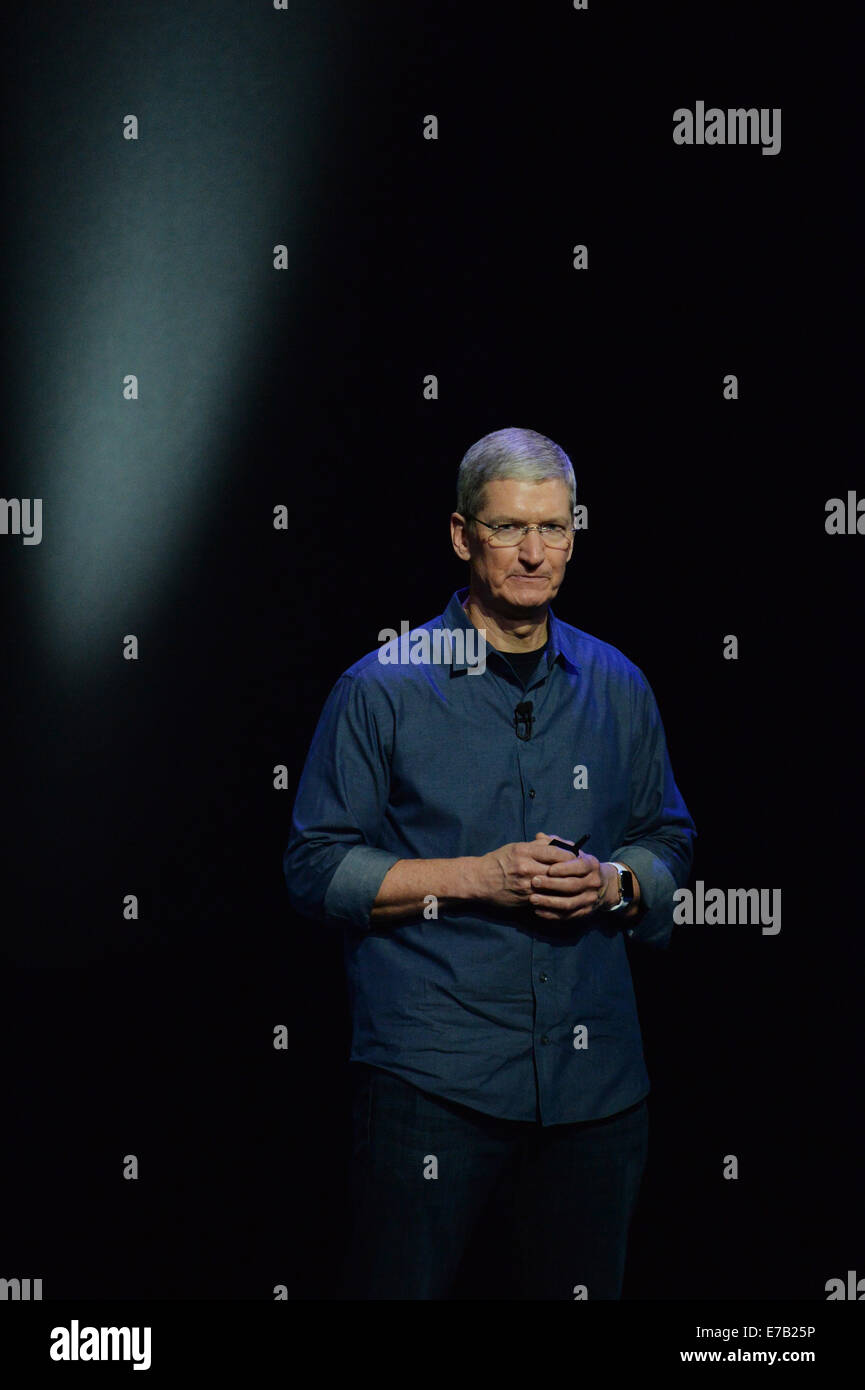 September 9, 2014, California, United States : Apple's chief executive ...