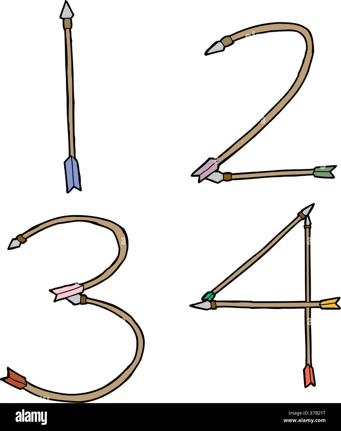 Group series number 1 Cut Out Stock Images & Pictures - Alamy