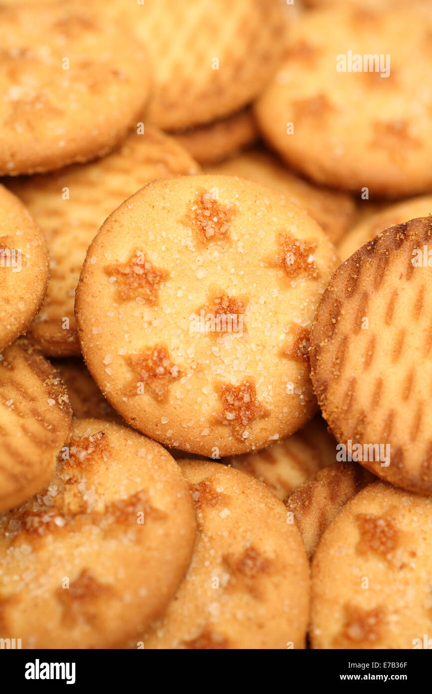 Close up cookies background hi-res stock photography and images - Alamy