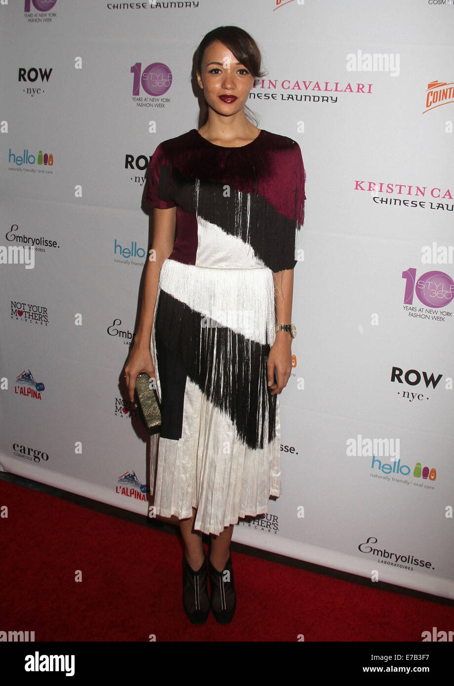 New York, New York, USA. 11th Sep, 2014. Actress/model Eku Edewor ...