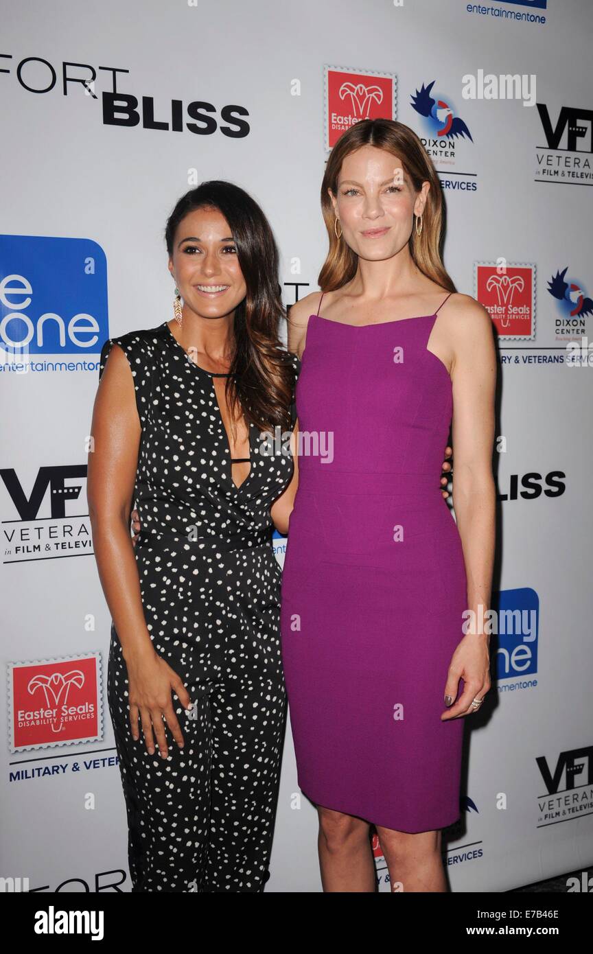 Los Angeles, CA, USA. 11th Sep, 2014. Emmanuelle Chriqui, Michelle ...