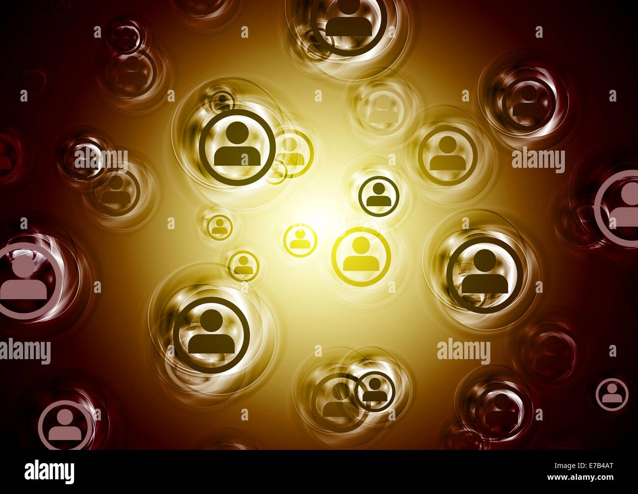 Abstract modern communication design. Vector background Stock Photo - Alamy