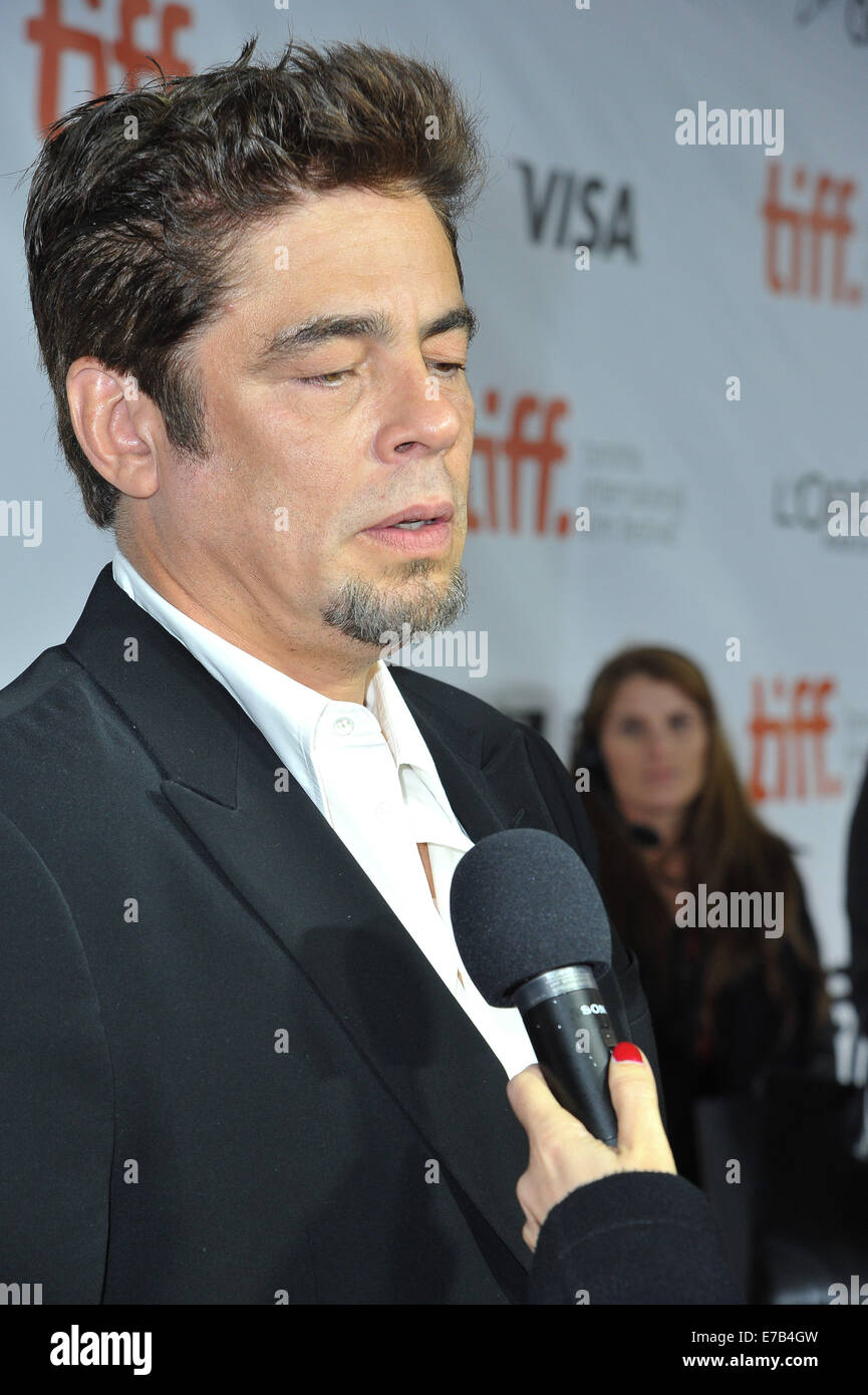 Toronto, Ontario, Canada. 11th Sep, 2014. Actor Benicio Del Toro ...