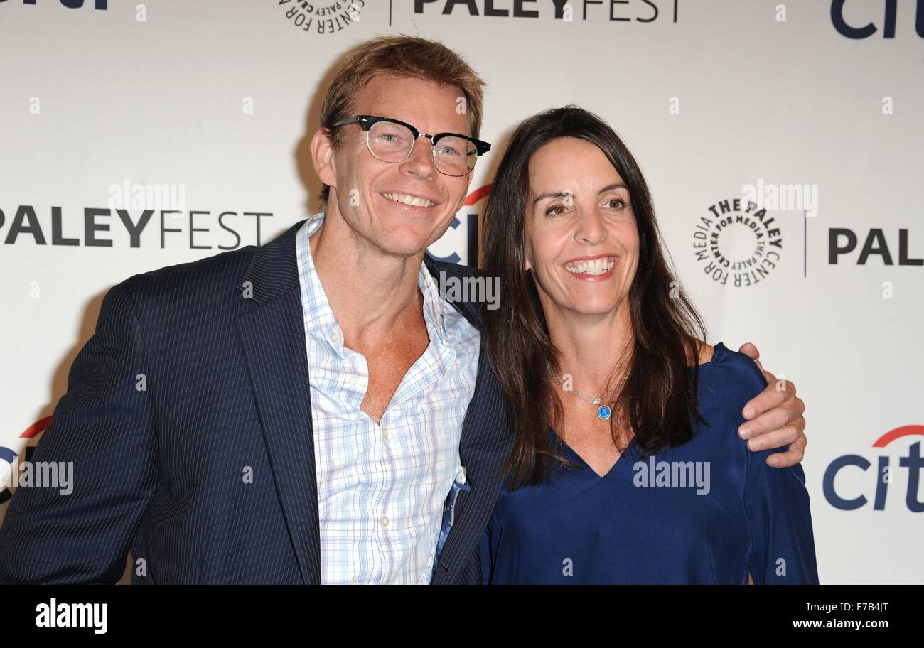 Los Angeles, CA, USA. 11th Sep, 2014. Kevin Hench, Becky Clements at ...
