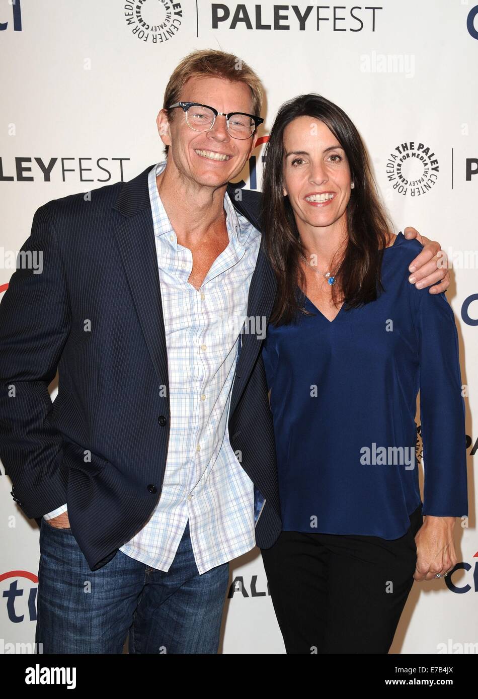 Los Angeles, CA, USA. 11th Sep, 2014. Kevin Hench, Becky Clements at ...