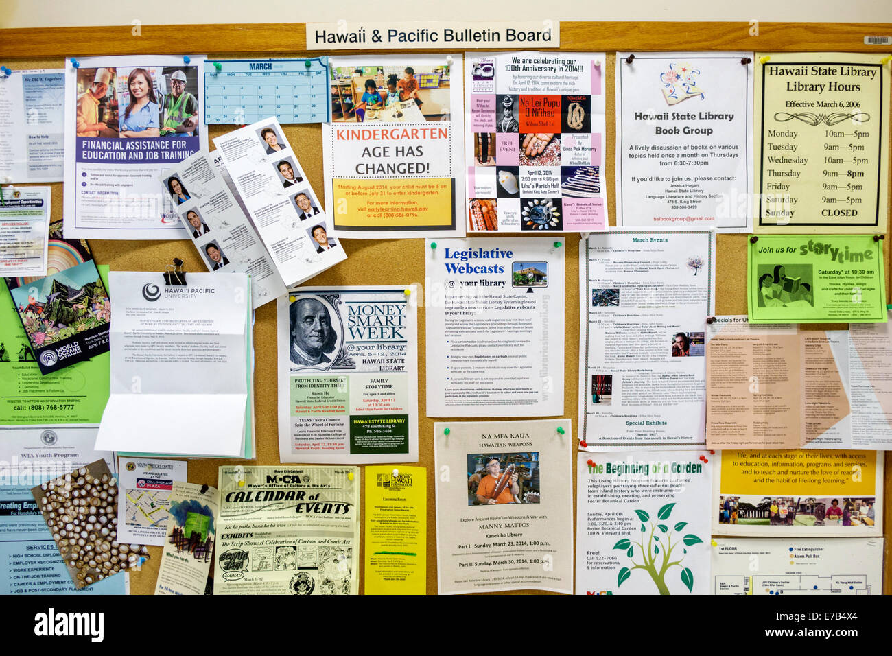 Community Bulletin Board High Resolution Stock Photography and Images ...