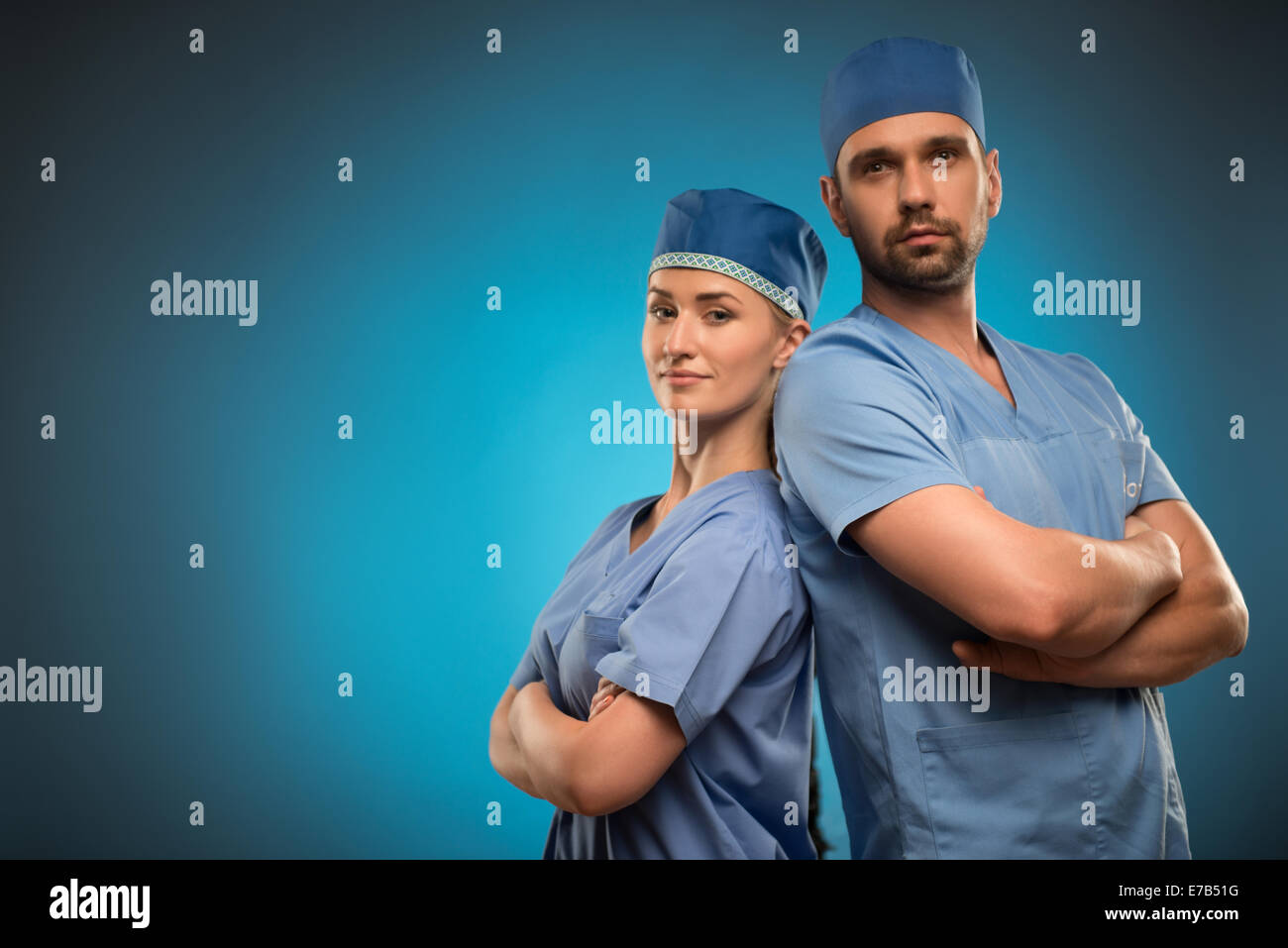 Hard work of doctors Stock Photo - Alamy