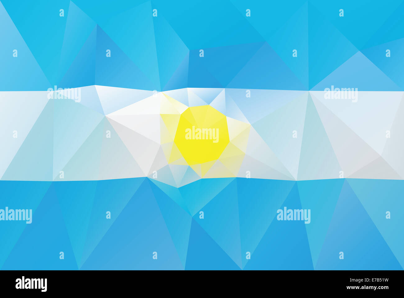 Argentina flag vector design hi-res stock photography and images - Alamy