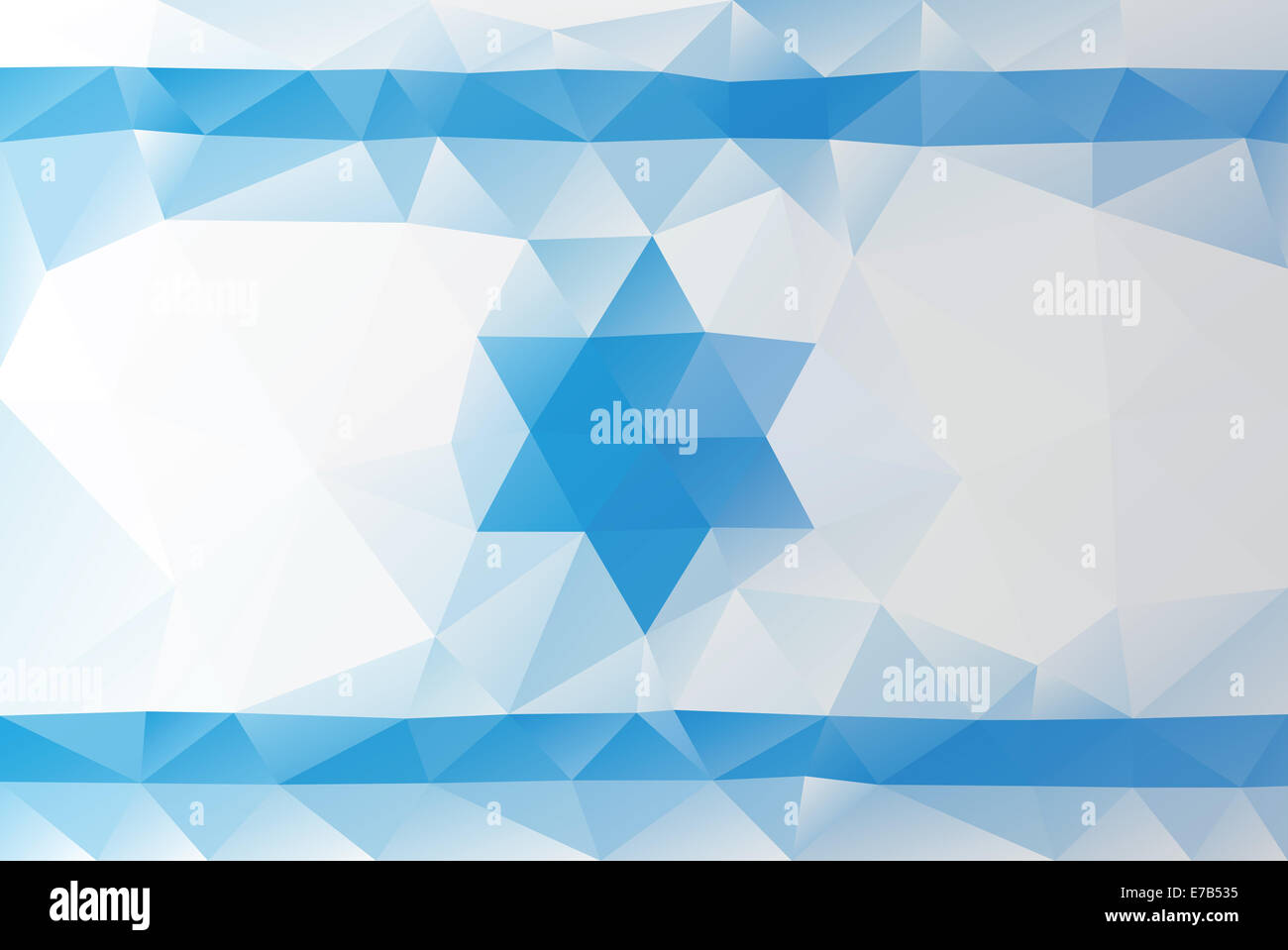Israeli flag illustration hi-res stock photography and images - Alamy