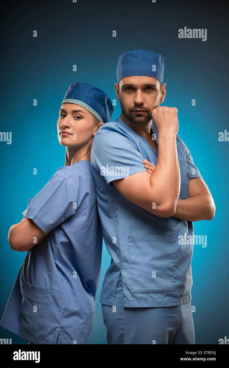 Hard work of doctors Stock Photo - Alamy
