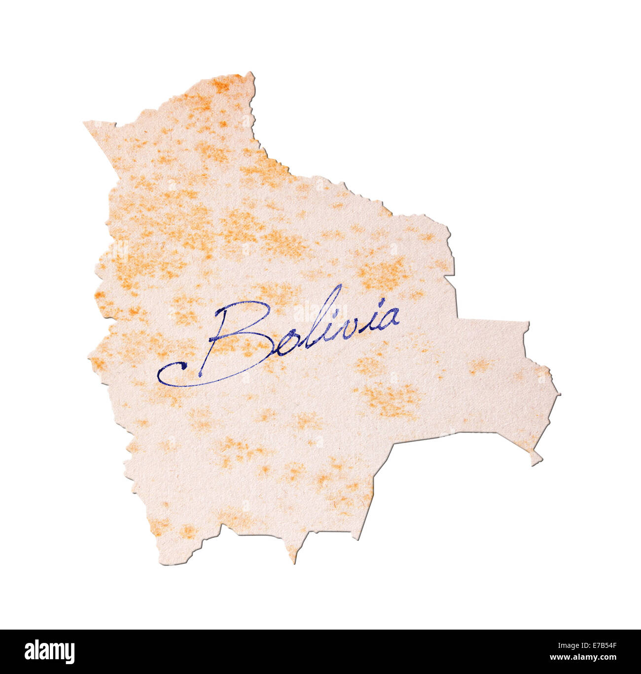 Old map of bolivia hi-res stock photography and images - Alamy