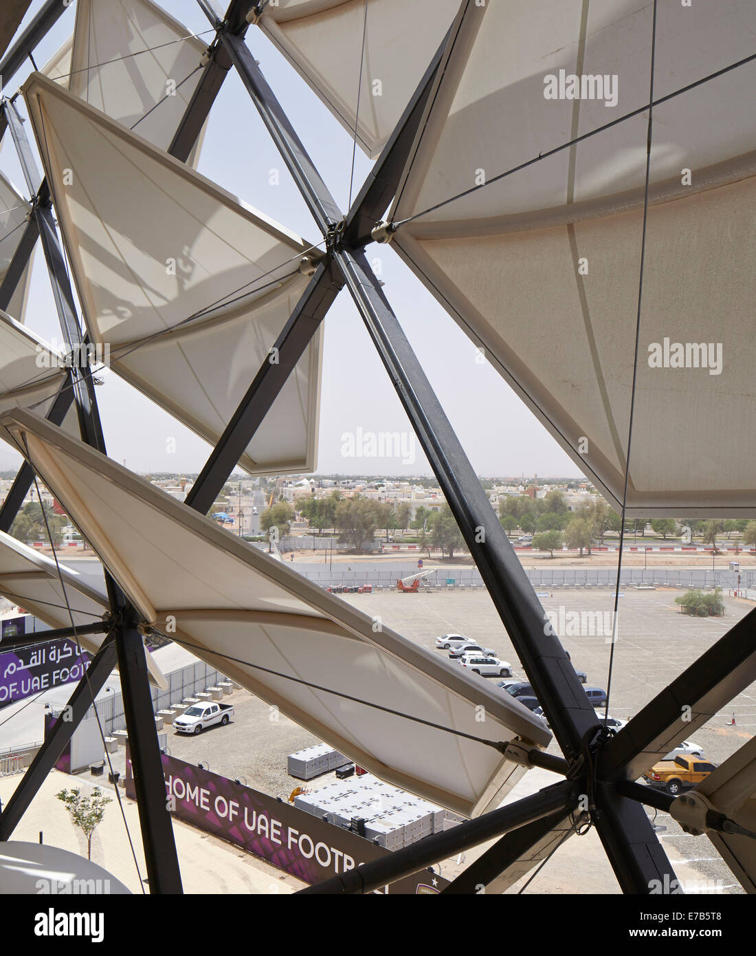 Hazza bin zayed stadium view hi-res stock photography and images - Alamy