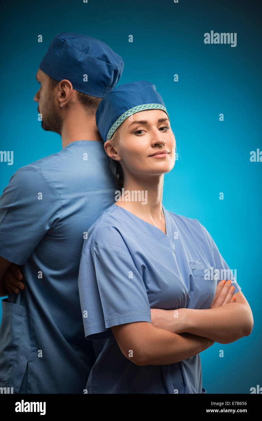 Hard work of doctors Stock Photo - Alamy