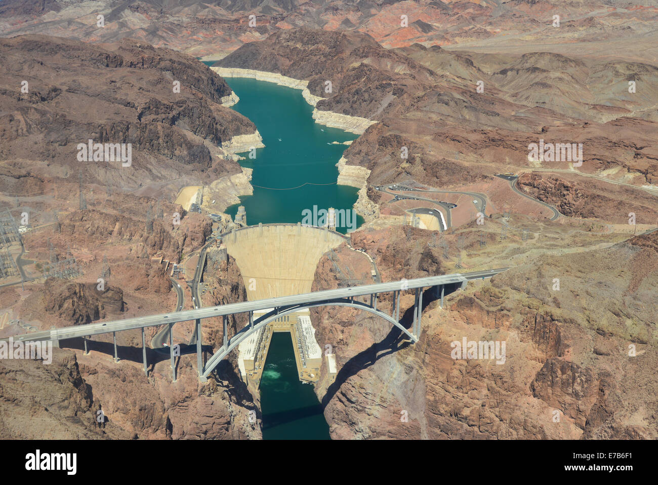 Hoover Dam, Mojave Desert, Nevada Stock Photo - Alamy