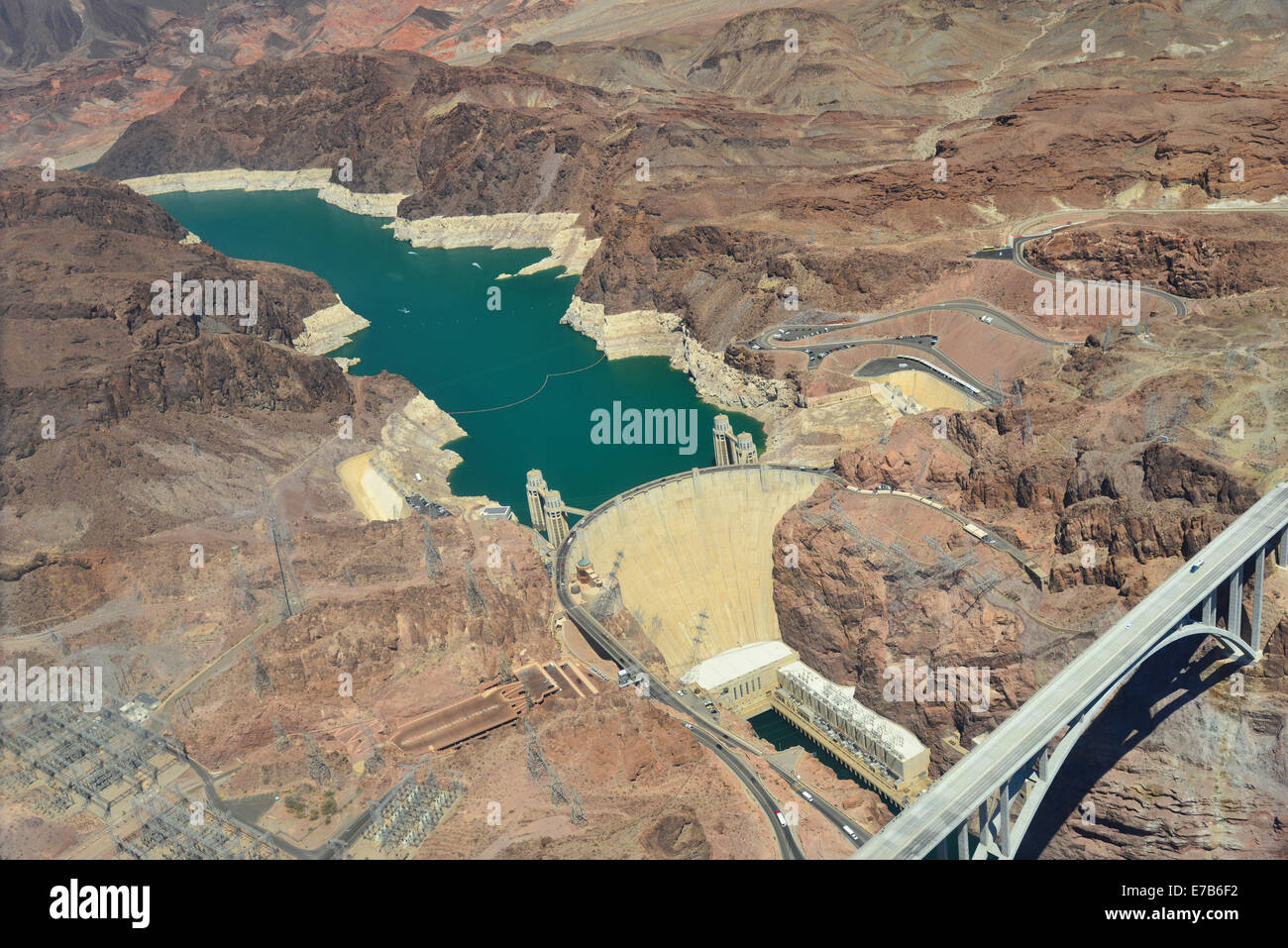 Hoover Dam, Mojave Desert, Nevada Stock Photo - Alamy