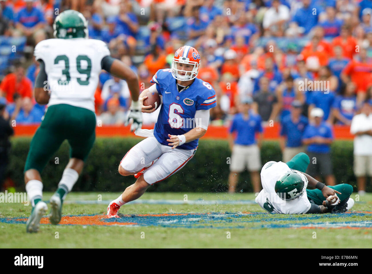 Sep 6, 2014 - Gainesville, Florida, U.S. - Florida Gators quarterback ...