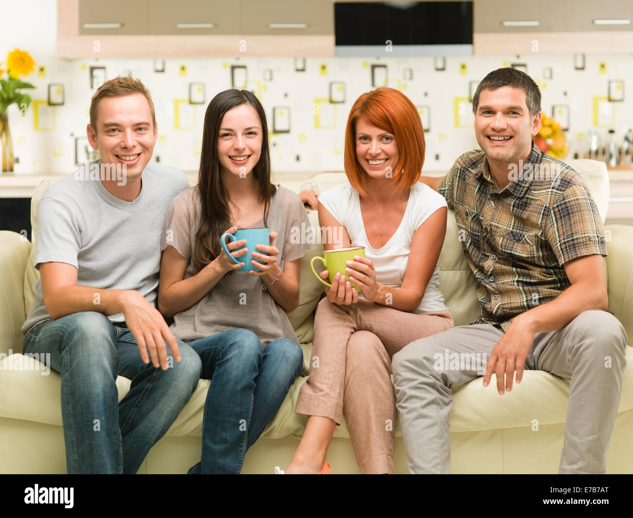 Passionate couple indoor hi-res stock photography and images - Alamy