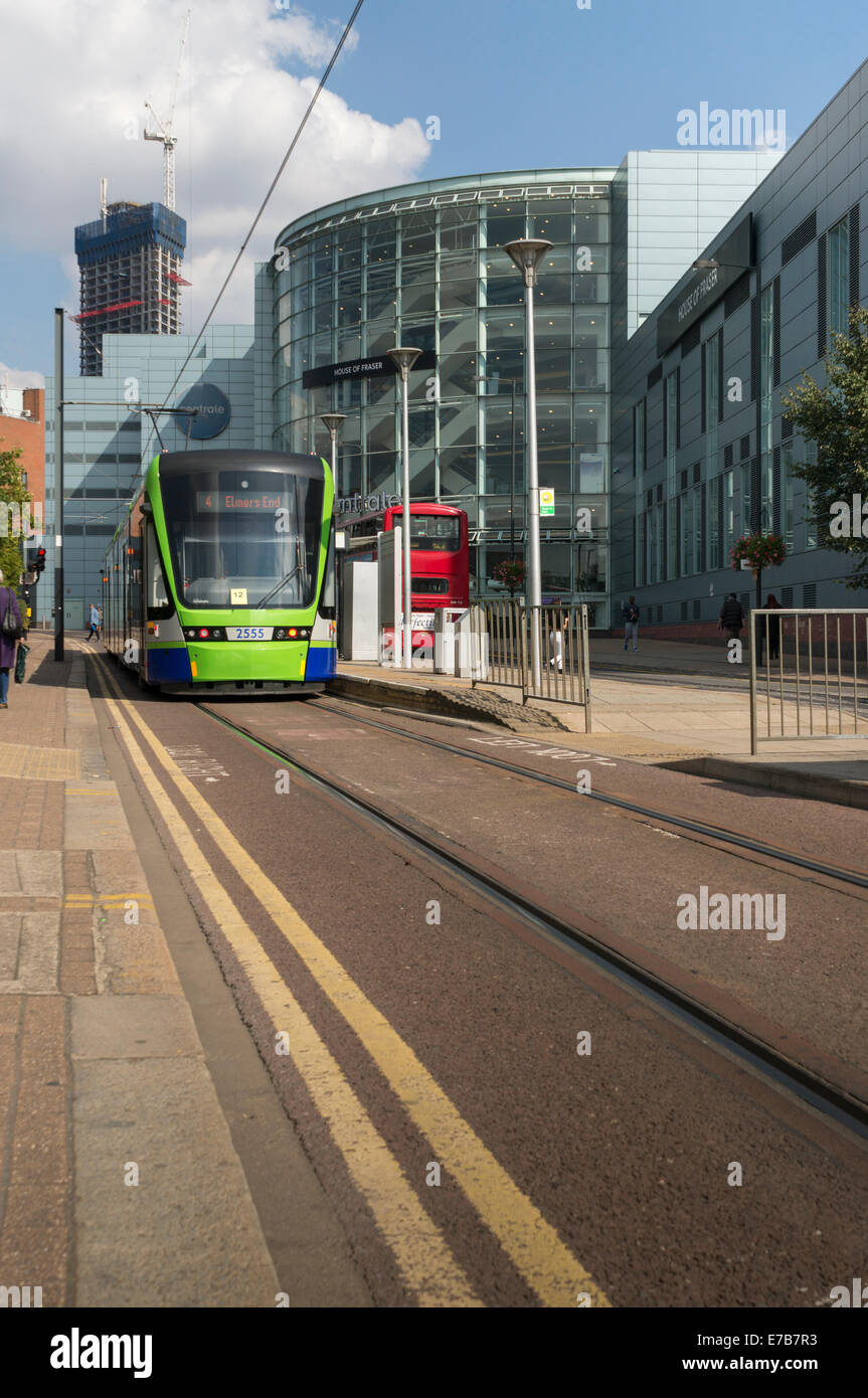 Centrale tram stop, croydon Stock Photo - Alamy Centrale tram stop, croydon Stock Photo - Alamy
