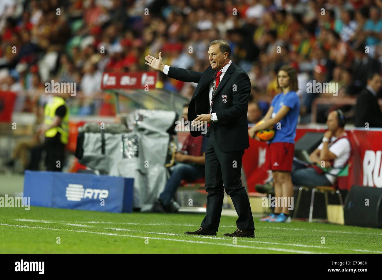 the Municipal Aveiro Stadium, Aveiro, Portugal. 7th Sep, 2014. Giovanni ...