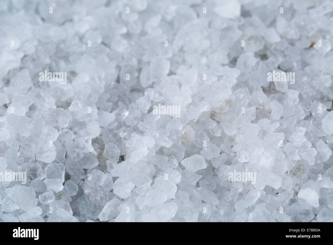 close up photo of sea salt crystals, food or spa Stock Photo - Alamy