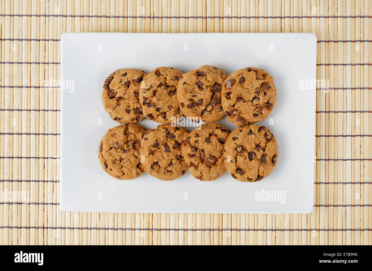 Top view tasty cookies hi-res stock photography and images - Alamy