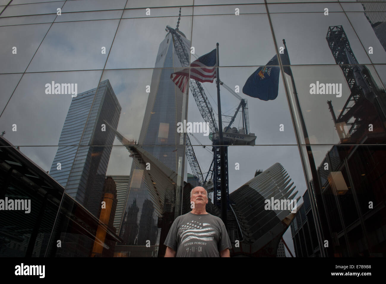 Manhattan, New York, USA. 11th Sep, 2014. Tyrone McClave of ...