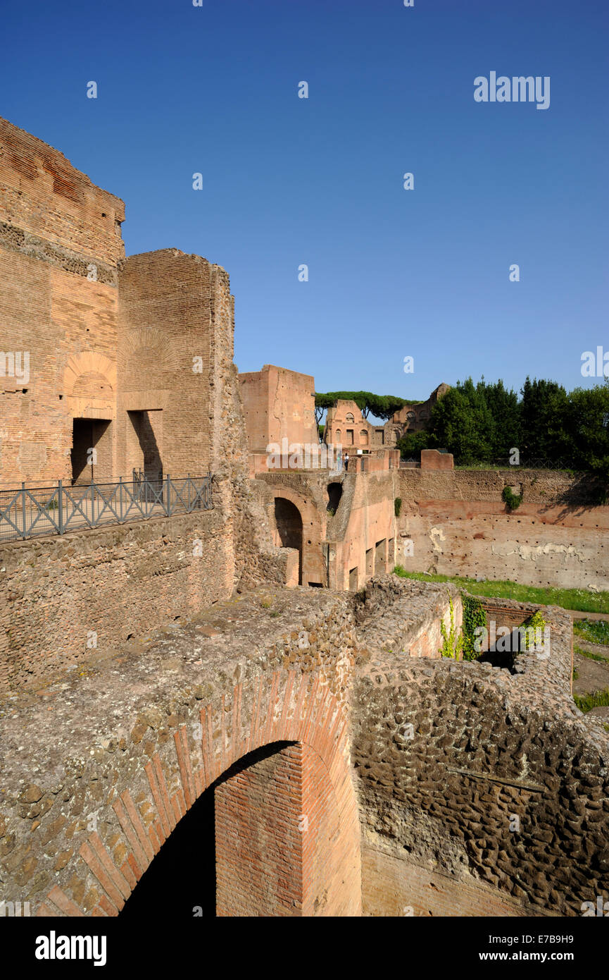 Italy, Rome, Palatine Hill, Domus Augustana Stock Photo - Alamy