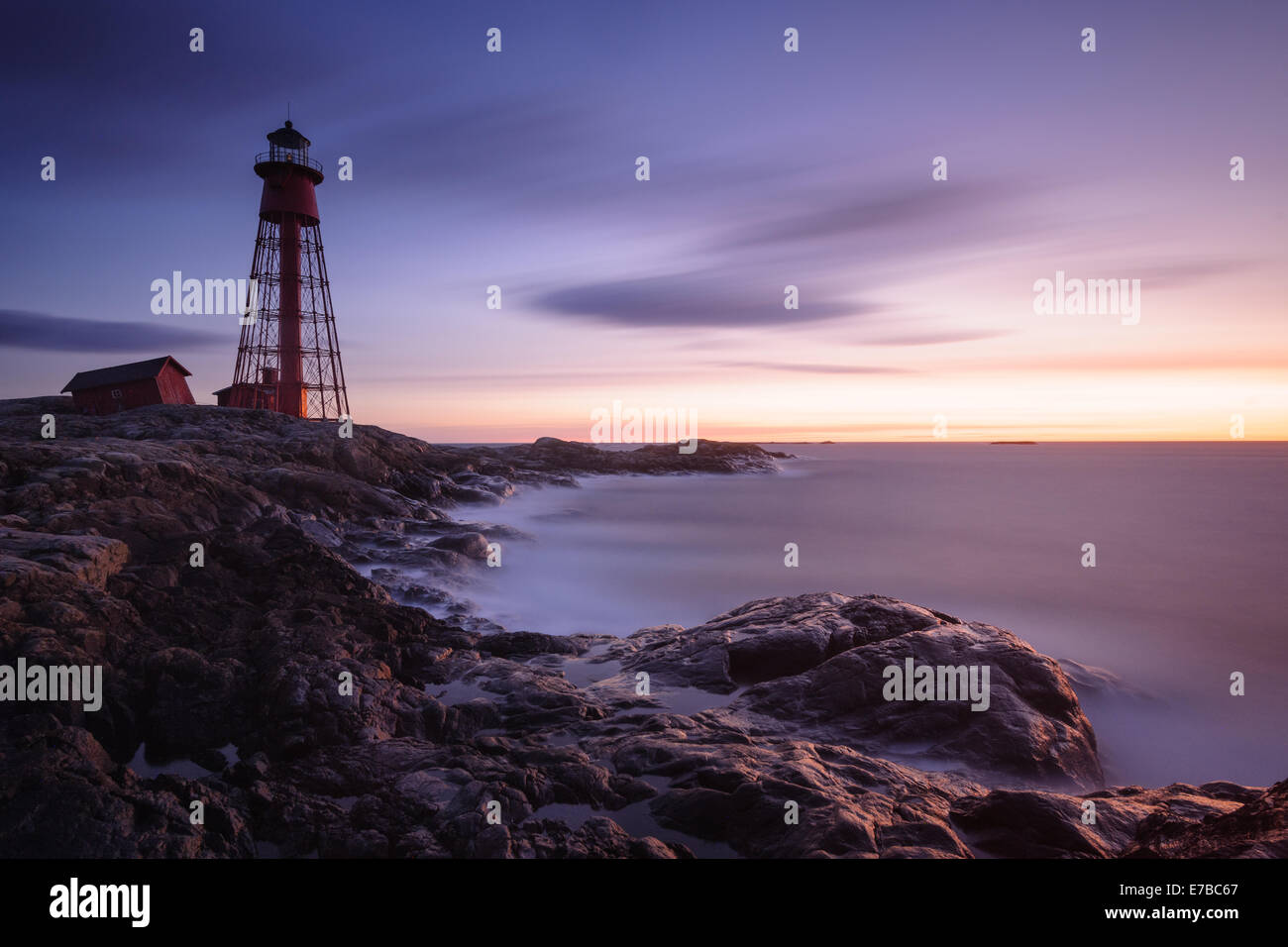 Pater noster sweden lighthouse hi-res stock photography and images - Alamy