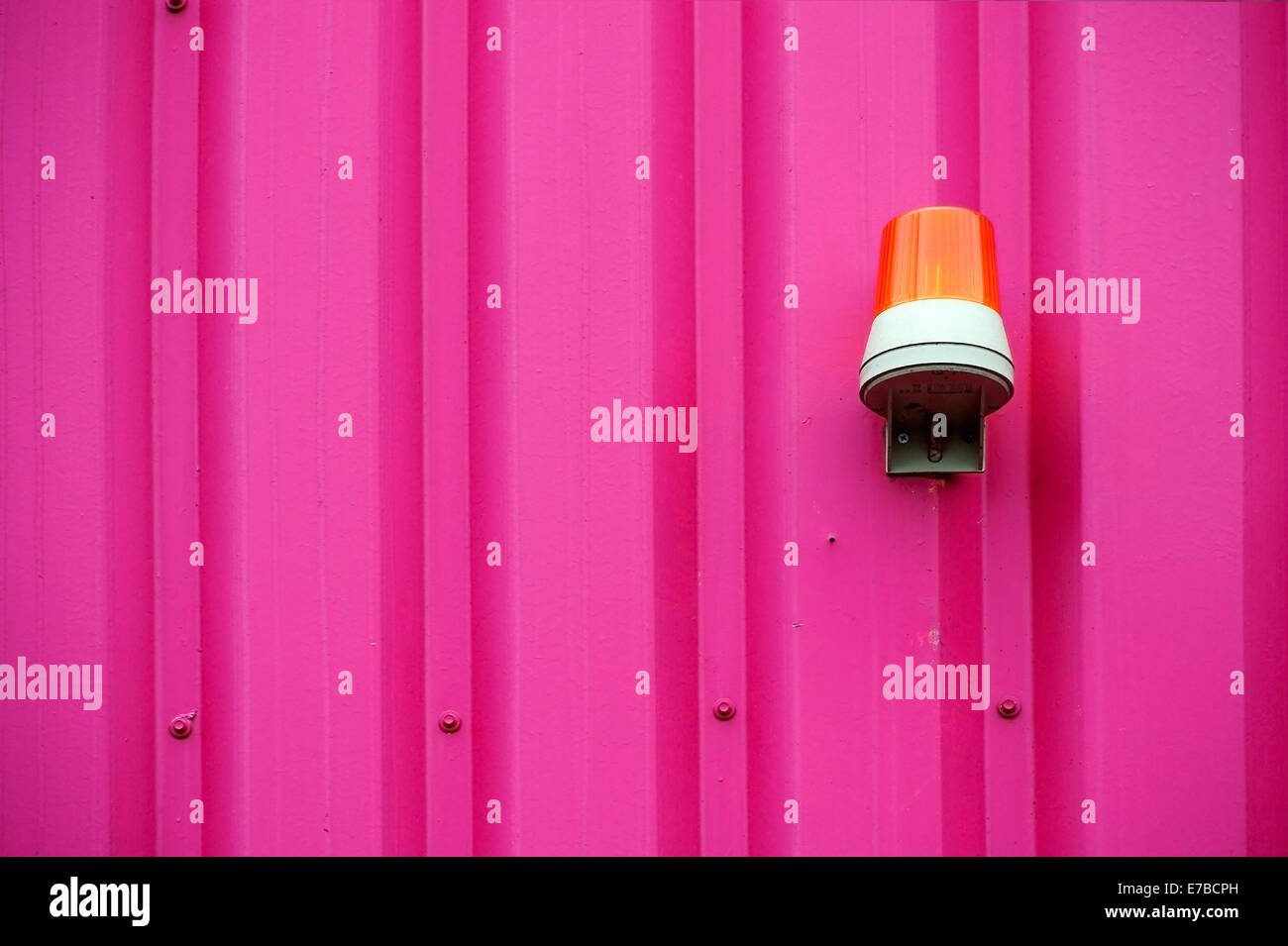 Bright yellow warning light hi-res stock photography and images - Alamy