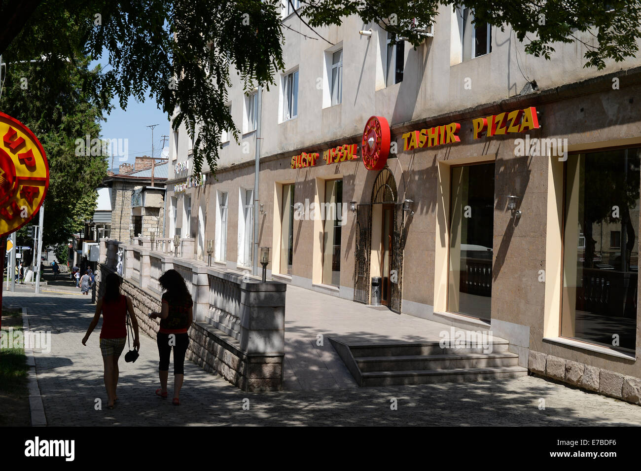 Stepanakert, Nagorno-Karabakh Republic. 25th June, 2014. A branch of ...