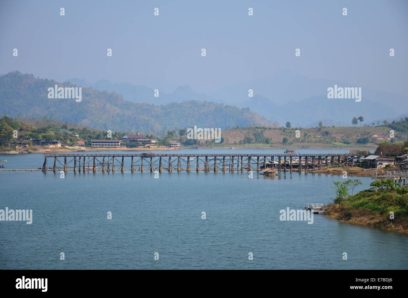 Saphan Mon - The 400m wooden bridge itself is well worth a visit and is ...