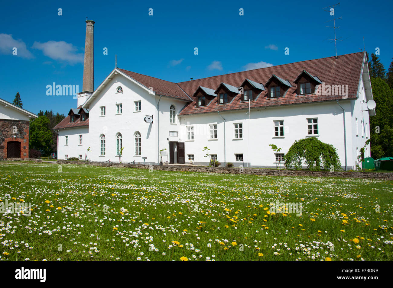 Hotel at Palmse Manor, Palmse, Lahemaa National Park, Estonia, Baltic ...