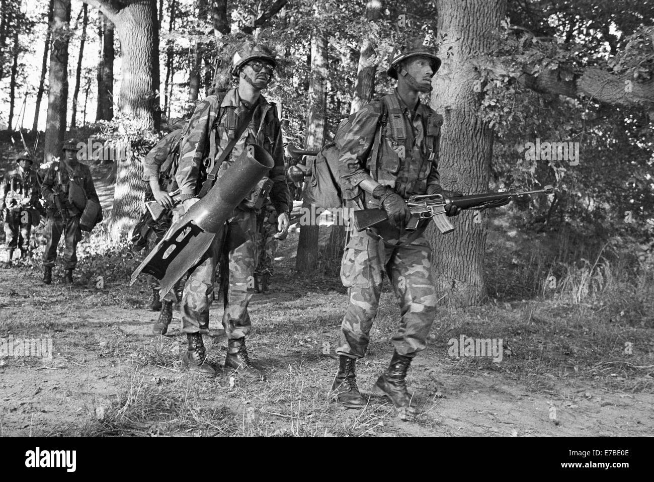NATO exercises in Germany, US Army soldiers Stock Photo - Alamy